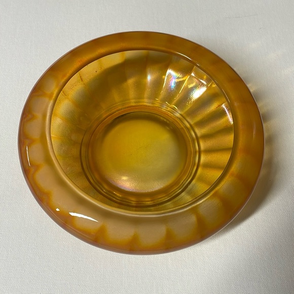 Lancaster Glass | Art | Lancaster Glass Marigold Optic Carnival Glass ...